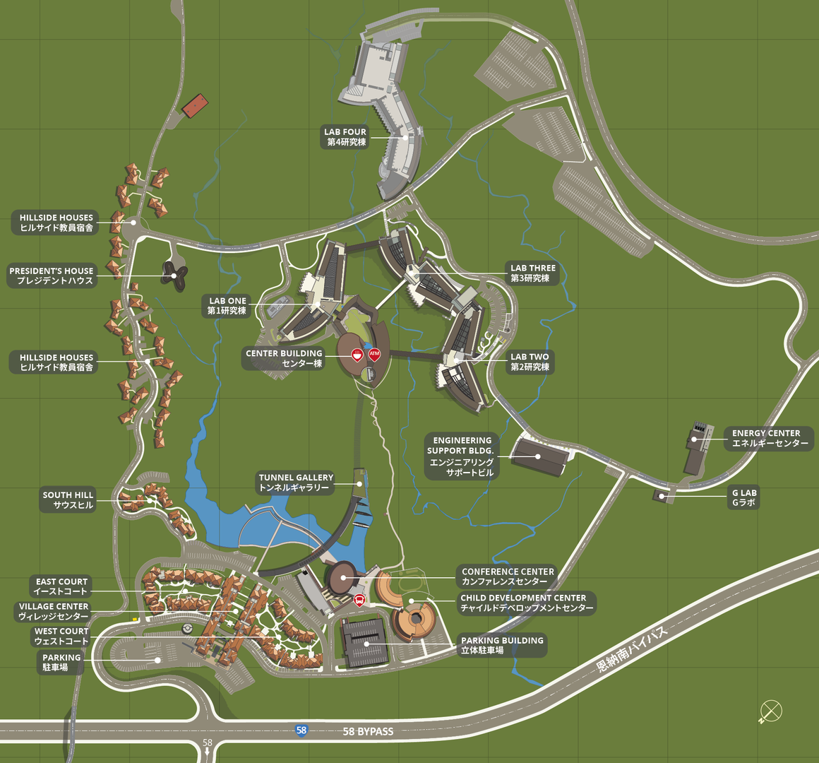 キャンパス | 沖縄科学技術大学院大学 OIST